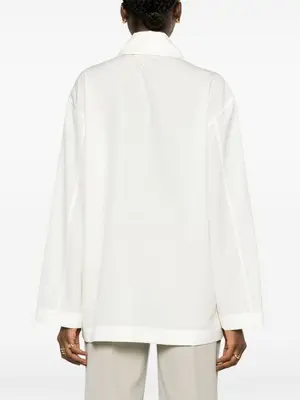 THE ROW Rigel Wool Shirt
