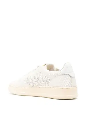 AUTRY Easeknit Lace-up Sneakers - White