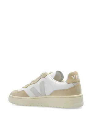 VEJA V-90 Leather Sneakers - White