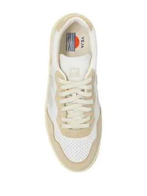 VEJA V-90 Leather Sneakers - White