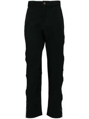 Comme Des Garçons Zip-up Tapered Trousers