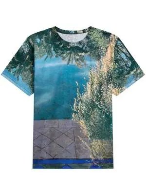 AGNES B. Photograph-print Cotton T-shirt