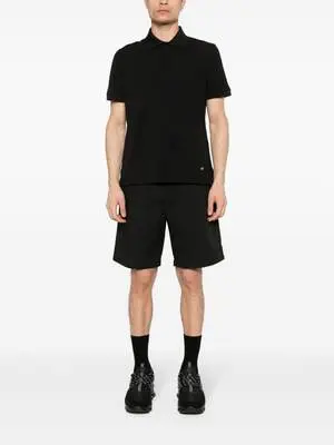 Just Cavalli Piqué-weave Polo Shirt - Black
