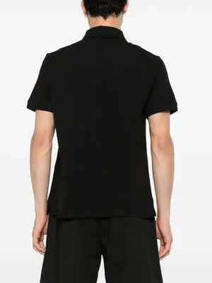 Just Cavalli Piqué-weave Polo Shirt - Black
