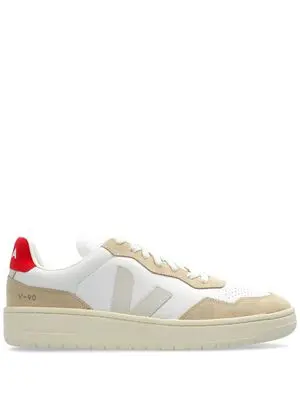 VEJA V-90 Leather Sneakers - White
