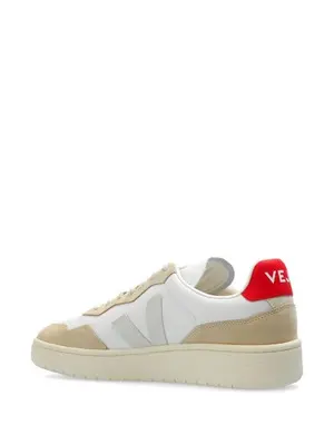 VEJA V-90 Leather Sneakers - White
