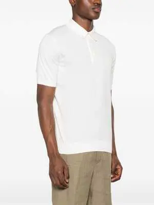 Zegna Cotton Polo Shirt - White