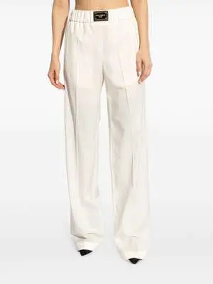 Dolce & Gabbana High-waisted Wool Trousers