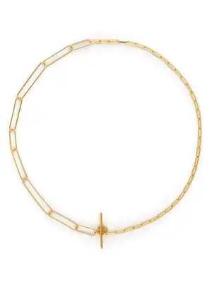 OTIUMBERG Paperclip Two-chain Necklace