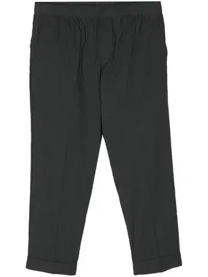 Neil Barrett Slim-cut Trousers With Elasticated Waist - Grey
