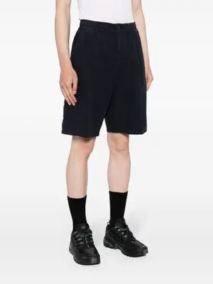 Stone Island Compass-motif Bermuda Shorts - Blue