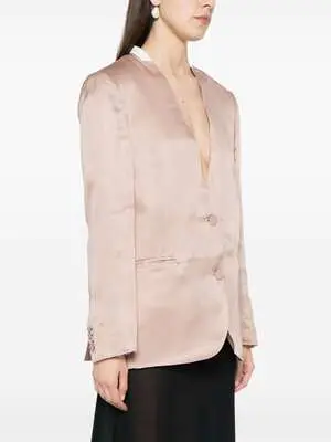 N°21 Single-breasted Silk Blazer