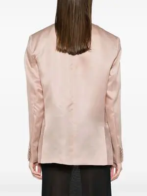 N°21 Single-breasted Silk Blazer