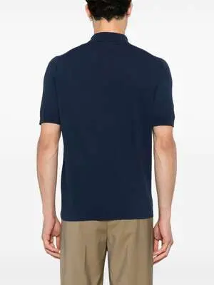 Eleventy Cotton Polo Shirt - Blue