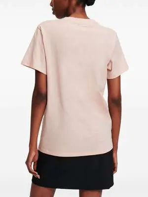 Karl Lagerfeld Ikon Logo-appliqué T-shirt