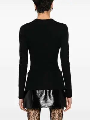Rabanne Asymmetric Studded T-shirt