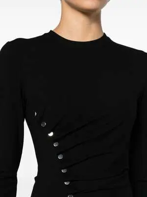 Rabanne Asymmetric Studded T-shirt