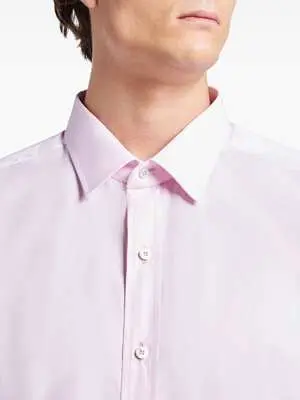 TOM FORD Cotton Poplin Shirt - Pink