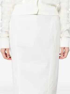 N°21 Panelled Midi Skirt