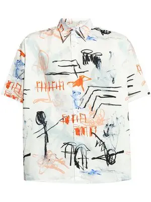 Études Studio X Julian Farade Illusion Cotton Shirt - White