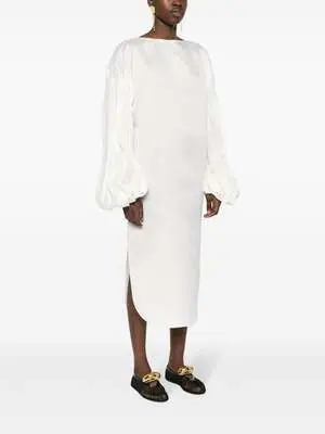 Khaite Zelma Midi Dress