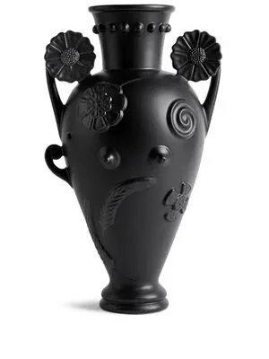L'Objet Pantheon Persephone Porcelain Vase - Black