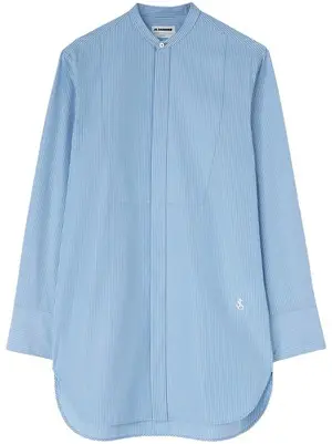 JIL SANDER Saturday Striped Cotton Shirt
