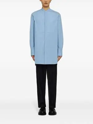 JIL SANDER Saturday Striped Cotton Shirt