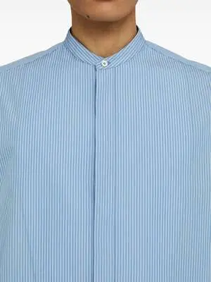 JIL SANDER Saturday Striped Cotton Shirt