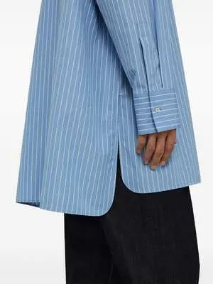 JIL SANDER Sunday Striped Cotton Shirt