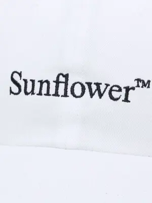 SUNFLOWER Logo-embroidered Cap - White
