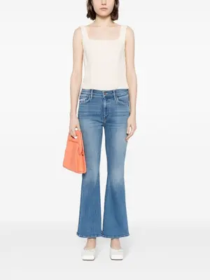 MOTHER Mid-rise Flared Jeans
