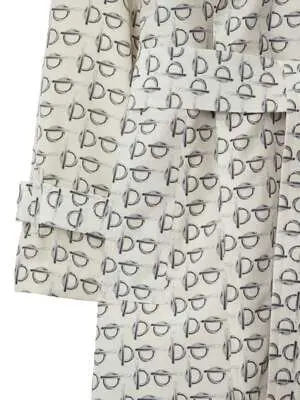 Burberry B-print Silk Trench Coat
