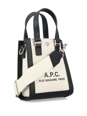 A.p.c. Mini Camille 2.0 Canvas Tote Bag
