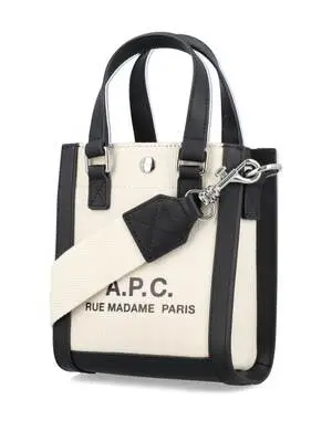 A.p.c. Mini Camille 2.0 Canvas Tote Bag