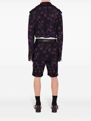 Burberry Cherry-print Fine-ribbed Shirt