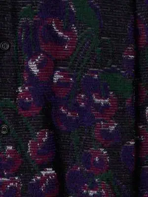 Burberry Cherry-print Fine-ribbed Shirt