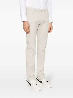 Jacob Cohen Bard Slim-cut Trousers - Neutrals