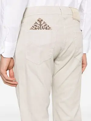 Jacob Cohen Bard Slim-cut Trousers - Neutrals