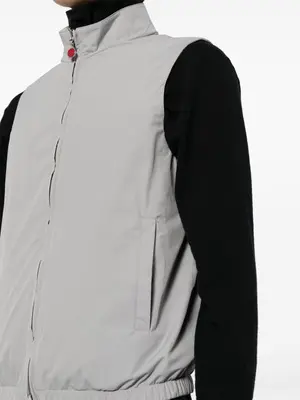 Kiton Zip-up Reversible Gilet