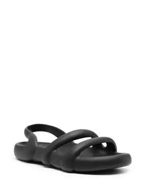 Camper Kobarah Moulded Flat Sandals - Black