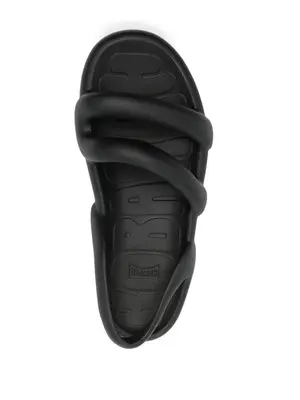 Camper Kobarah Moulded Flat Sandals - Black