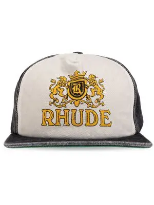 Rhude Cresta Denim Cap - Black