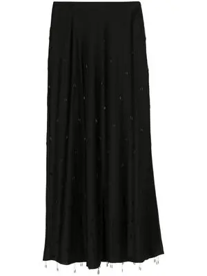 Simkhai Kade Fringe Maxi Skirt