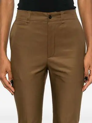 Saint Laurent Tailored Trousers - Brown