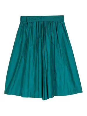 JIL SANDER Wide-leg Belted Shorts