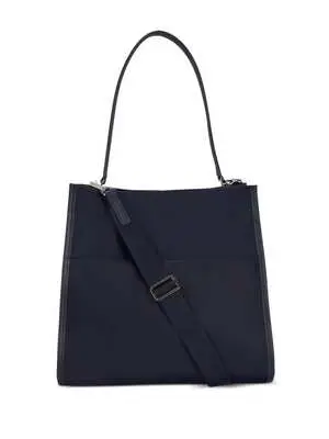 AGNÈS B. B-logo Leather Tote Bag