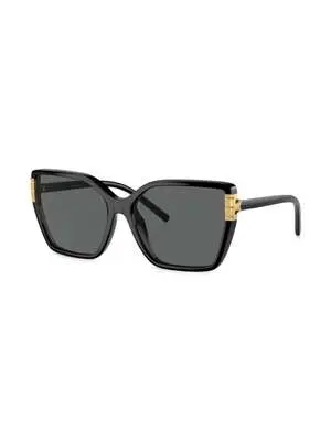 Tory Burch Eleanor Oversized Sunglasses - Black