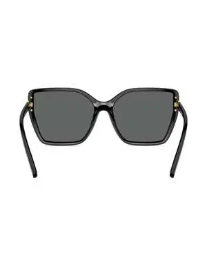 Tory Burch Eleanor Oversized Sunglasses - Black