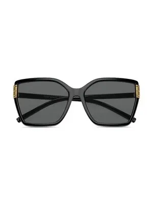Tory Burch Eleanor Oversized Sunglasses - Black